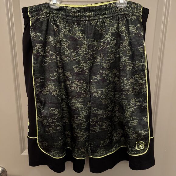 And1 | Shorts | And Mens Basketball Shorts Xl Black Neon Green Y2k ...